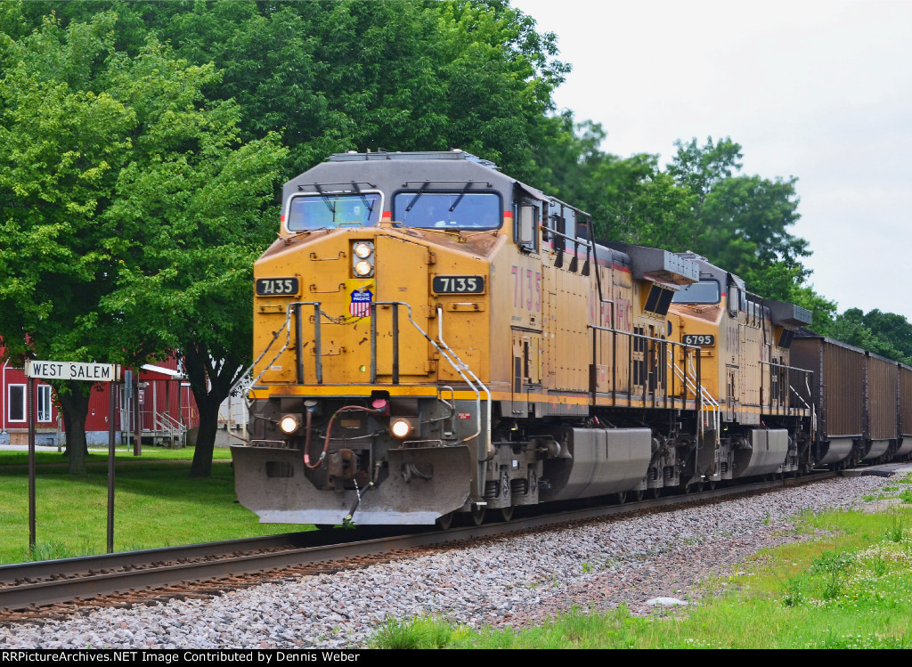 UP 7135, CP's Tomah Sub.
